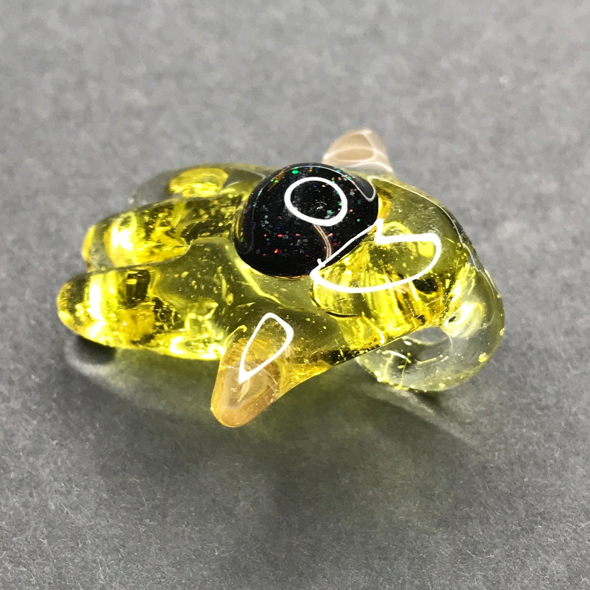 Goober Gabe Glass Pendant "yellow" – Hempies